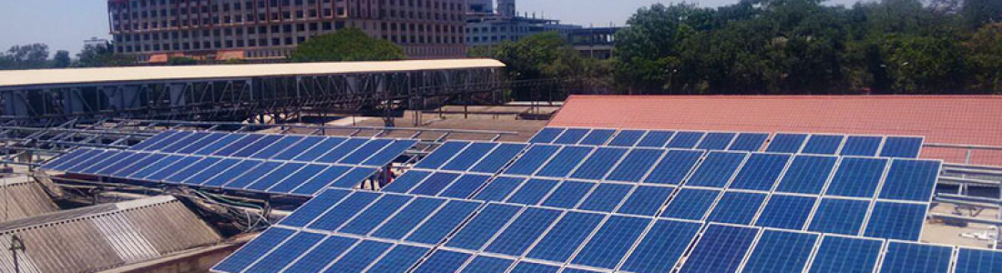 Roof top solar PV system on for Railways | Persistent Foundation